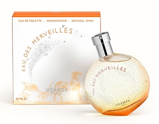 Hermes Eau Des Merveilles женская туалетная вода 50 мл - Гермес О Де Мервей Волшебная вода Чудес