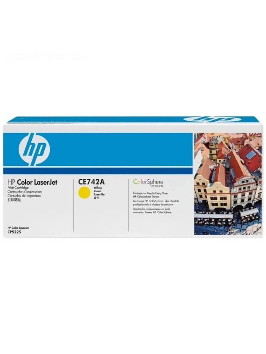 Картридж HP CE742A