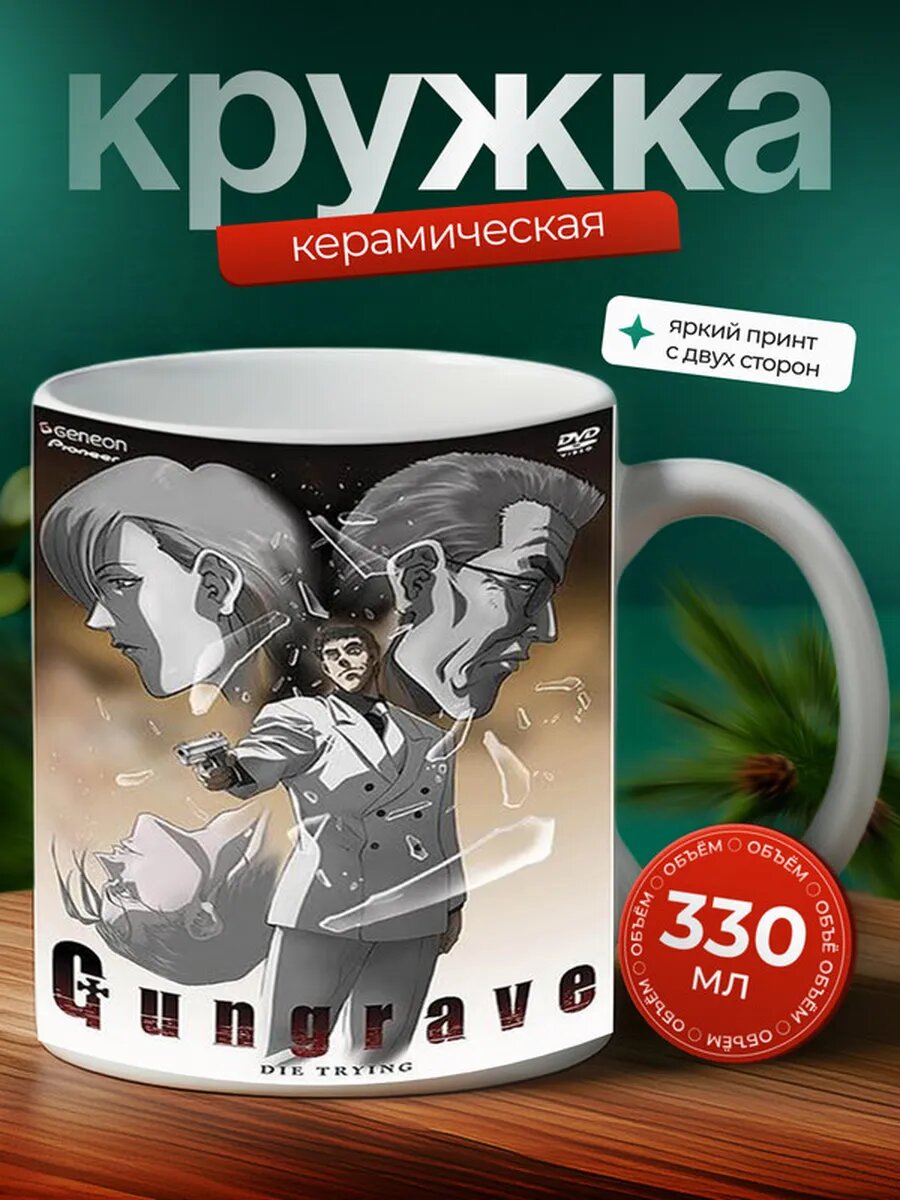 Кружка Гангрейв аниме 15,