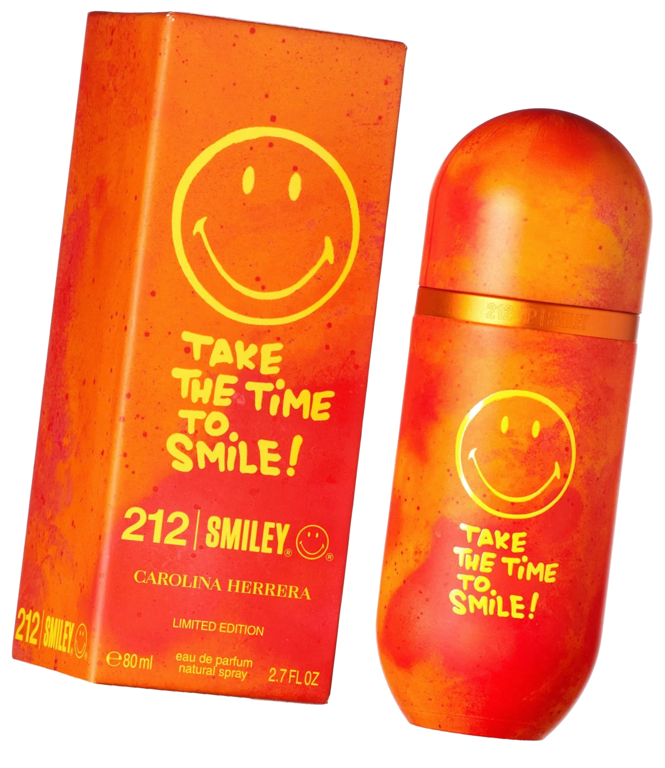 Женский парфюм Каролина Херрера 212 Смайли 80 мл - Carolina Herrera 212 Smiley