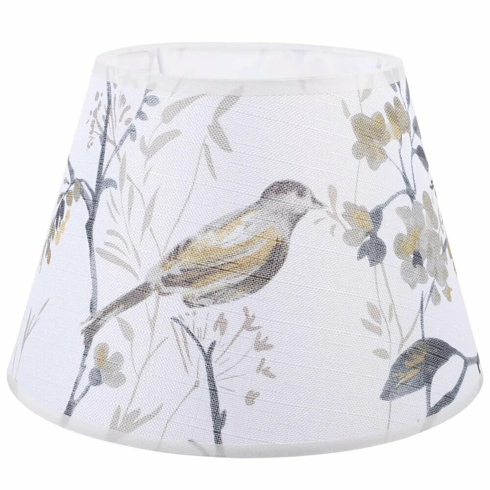 Ламповый Абажур С Птичьим Рисунком Для Настольной Лампы 26X26X17Cm