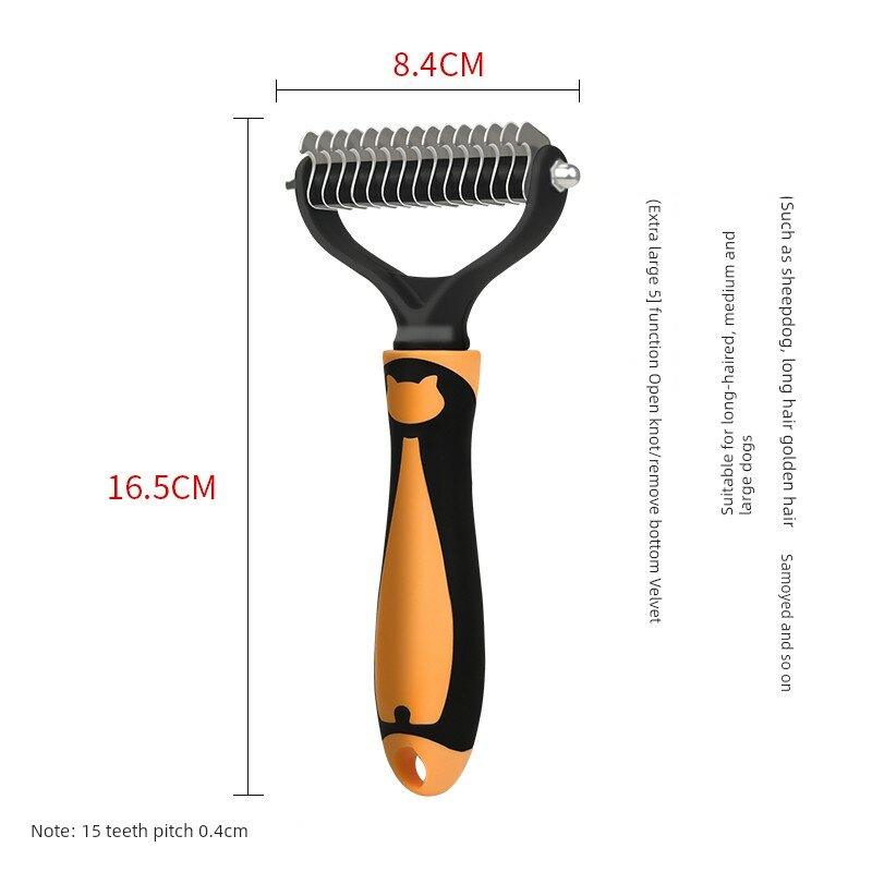 Расческа для удаления волос с собаками Hartley, бритва, золотой ретривер, кукольная британская расческа для удаления