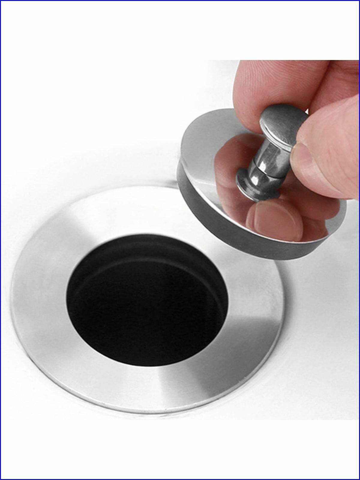 Пробка для ванны и раковины Заглушка M 45 мм