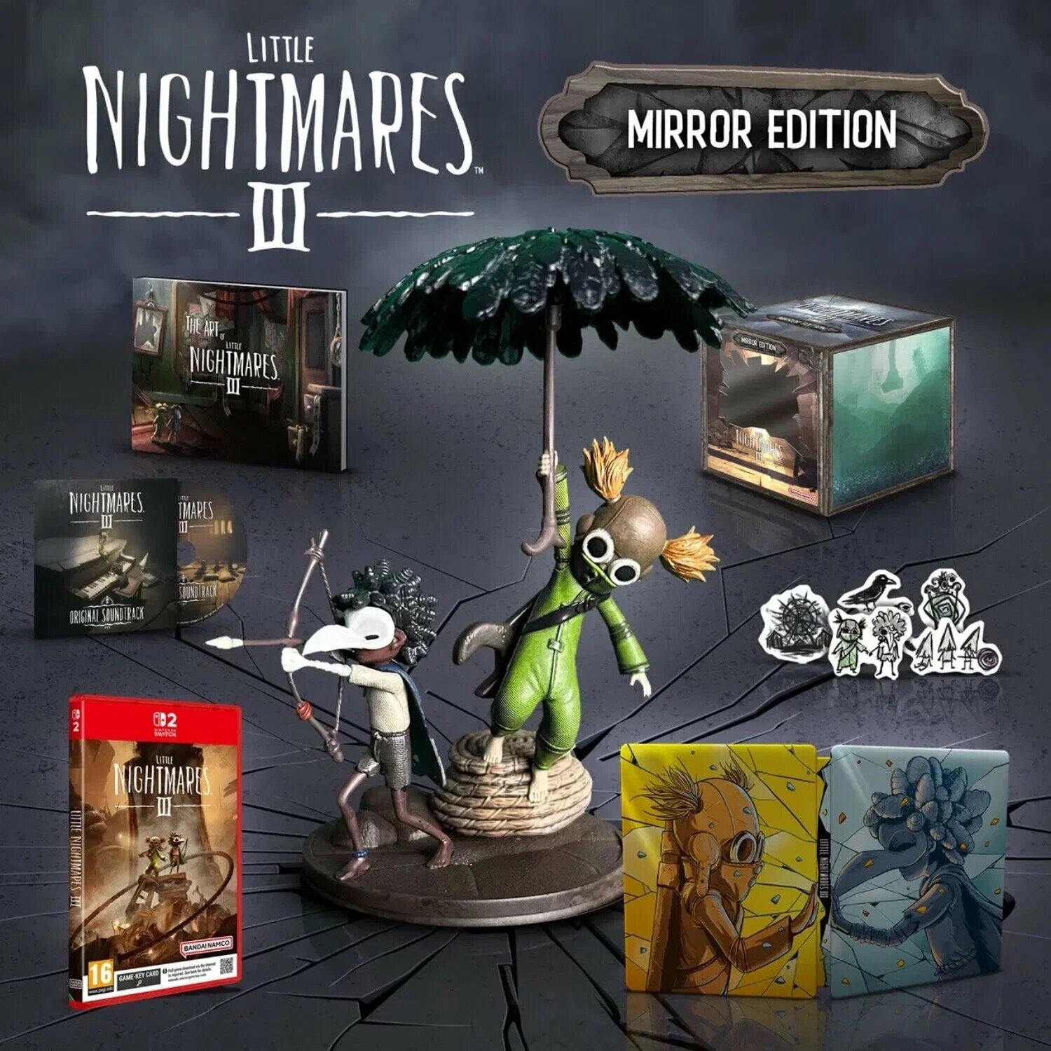 Игра Little Nightmares 3 - Mirror Edition (Nintendo Switch, полностью на русском языке)