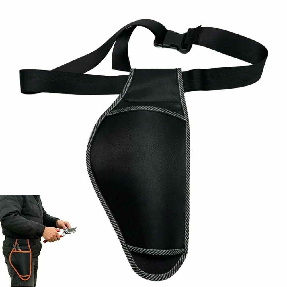 Жесткий чехол для хранения электрических ножниц, удобная сумка для садовых инструментов с большими карманами