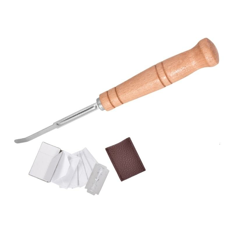 Лезвие для нарезки хлеба с деревянной ручкой