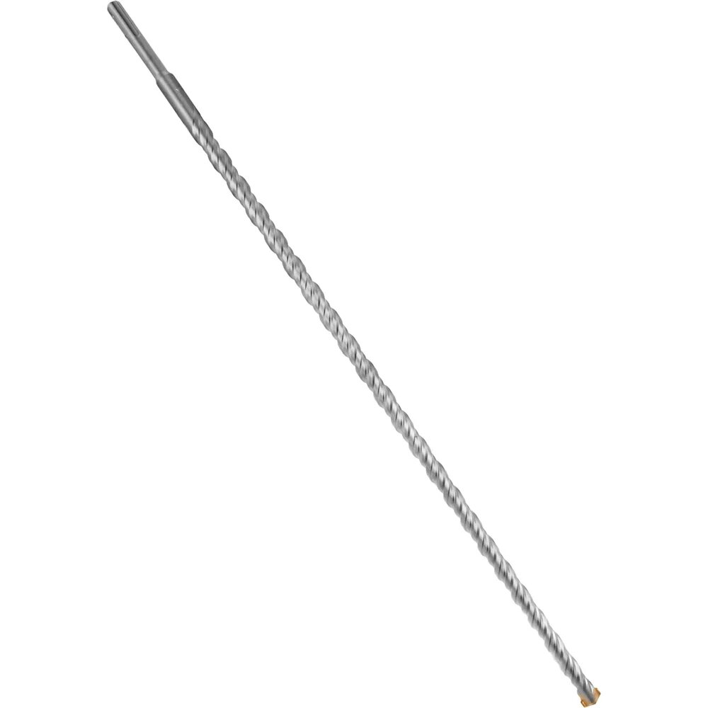 Бур SDS-plus (16х600 мм) Vertextools 999-16-600, двухгранный хвостовик, сверление бетона и кирпича, инструмент — фото 1