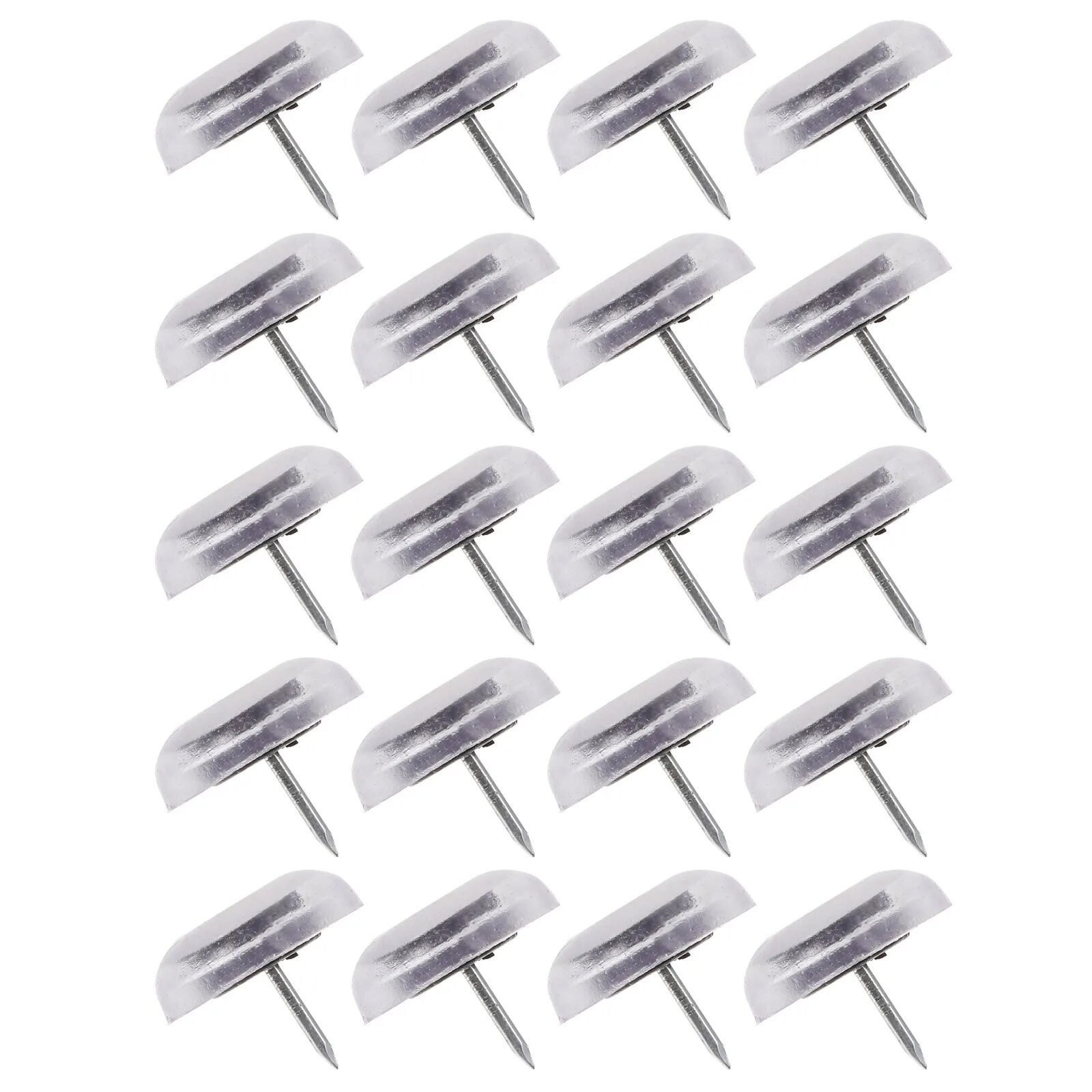 20 шт, мебельные ползунки, силиконовые столы, стулья, круглые гвозди на раздвижных ножках, коврик для ног стола, защита пола для мебели