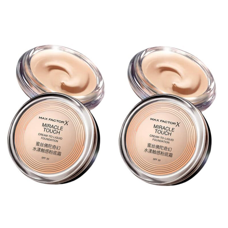 Тональный крем женский Max Factor Water Ripple Touch, 11.5г/11.5г*2/11.5г*3