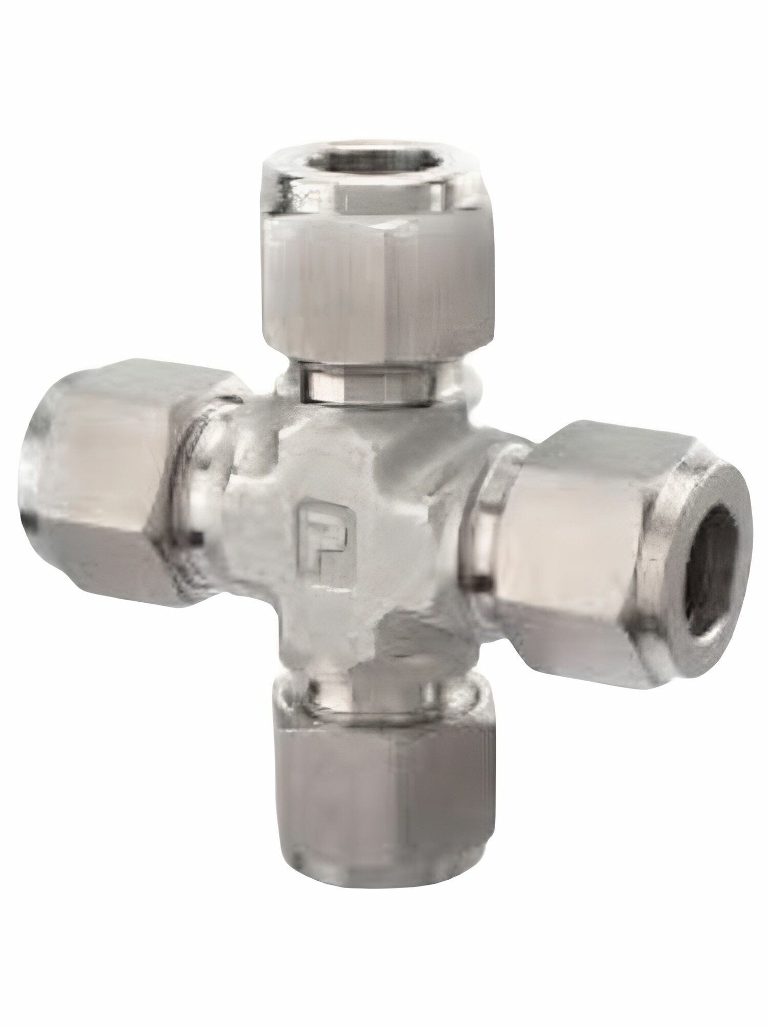 Parker Крестообразный фитинг для труб D22 нерж 316