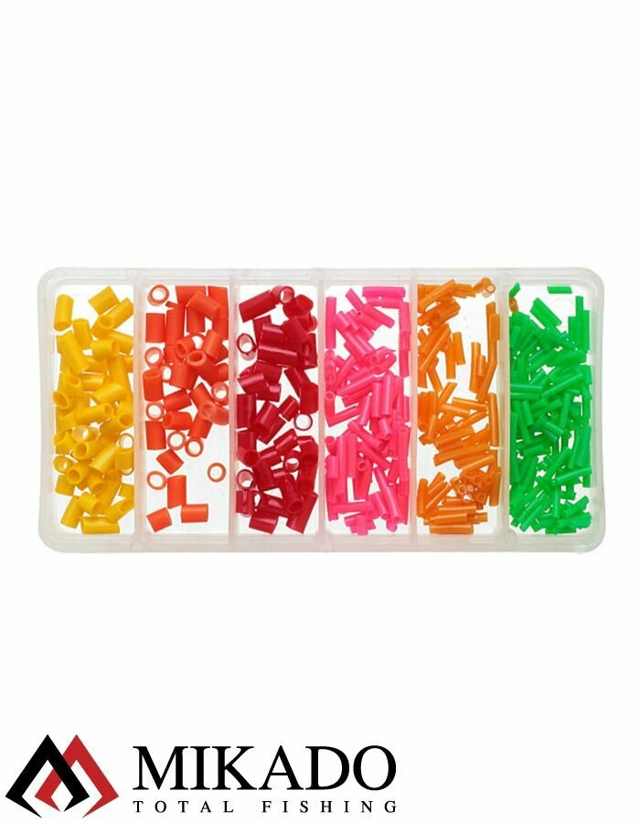 Набор ПВХ кембриков Mikado для крепления поплавка AIX-9252