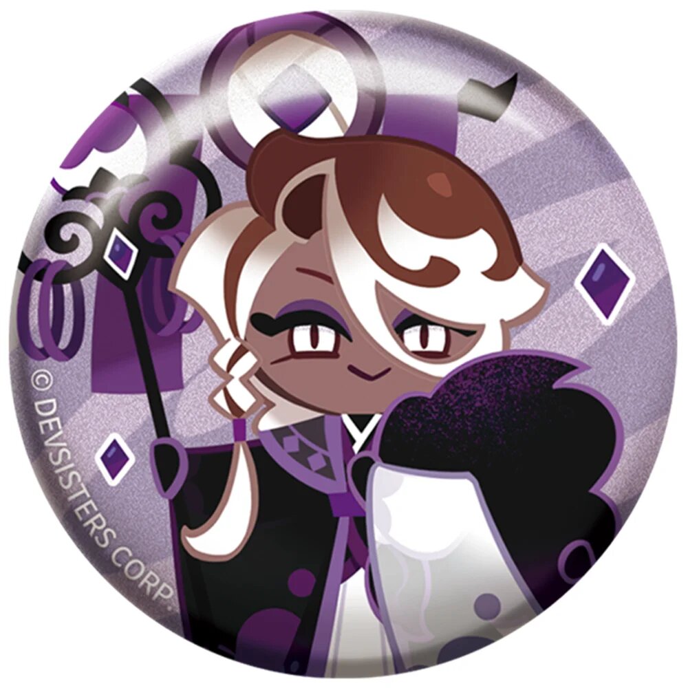58mm Game Cookie Run Kingdom Sweetberry Sorbet Cosplay Costumes SPTE Tin Plated Pin Badge Accessories Pendant Prop
