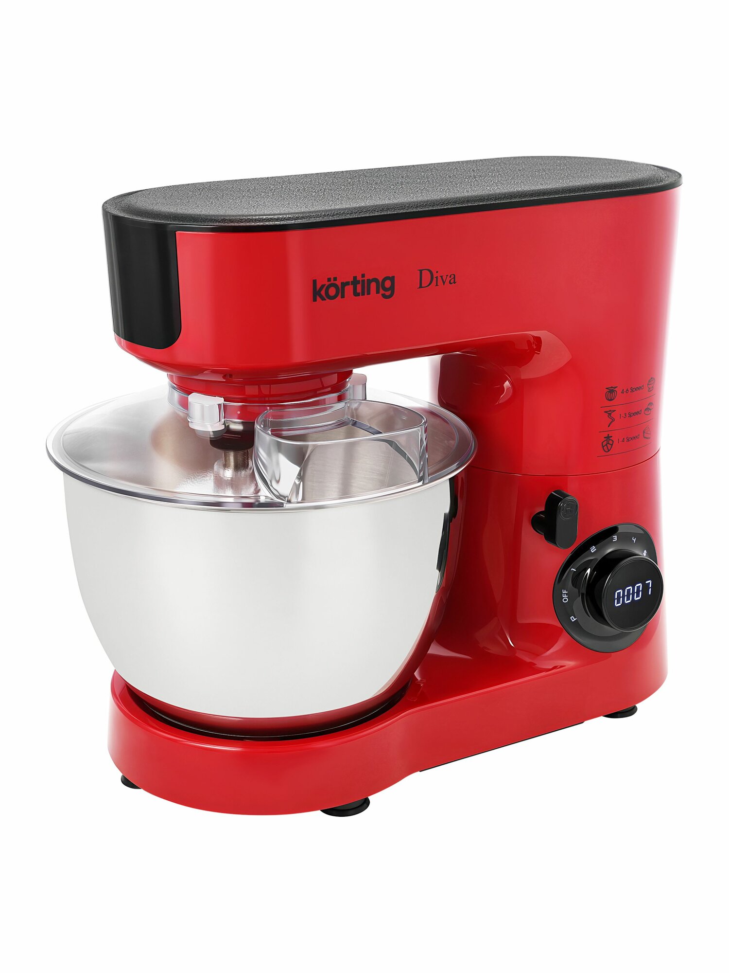 Кухонная машина KORTING KKM 0103 Diva, красный