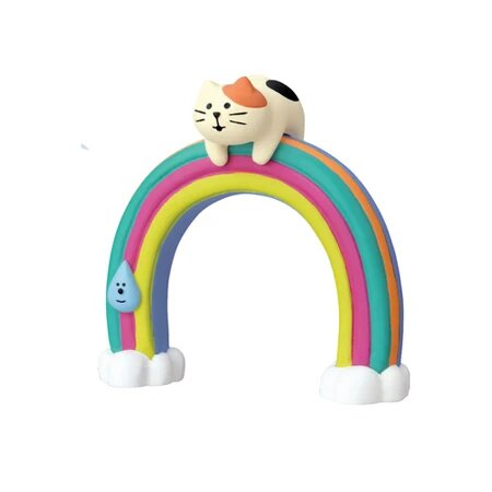 Кошка на радуге BearPaw, белый, цвет 8