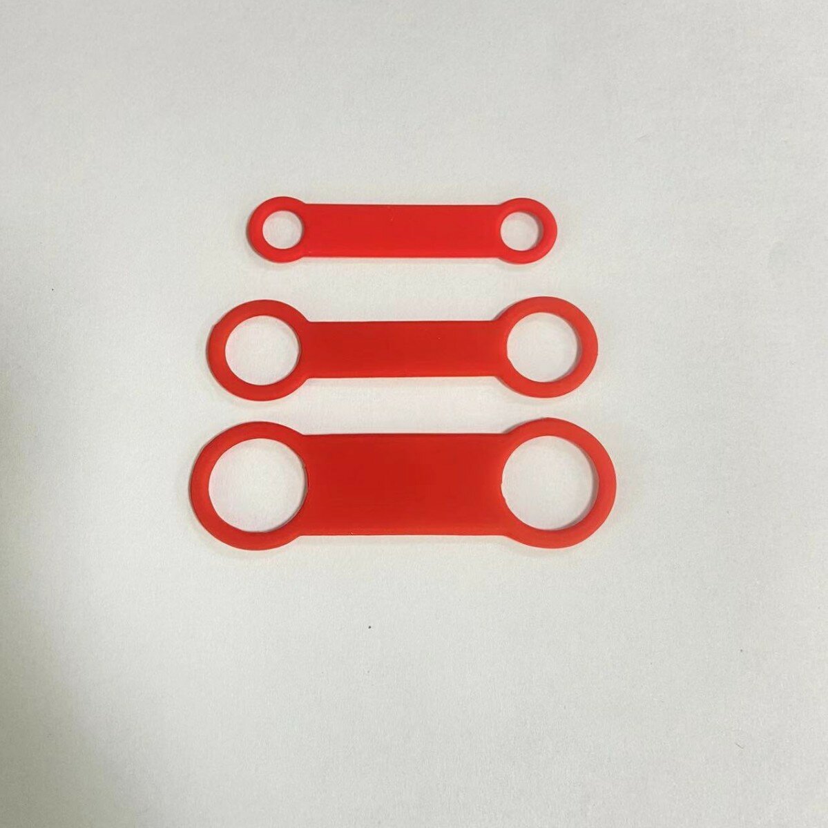 Силиконовый брелок для ошейника с QR-кодом и гравировкой, белый большой размер, для собак и кошек, подарок