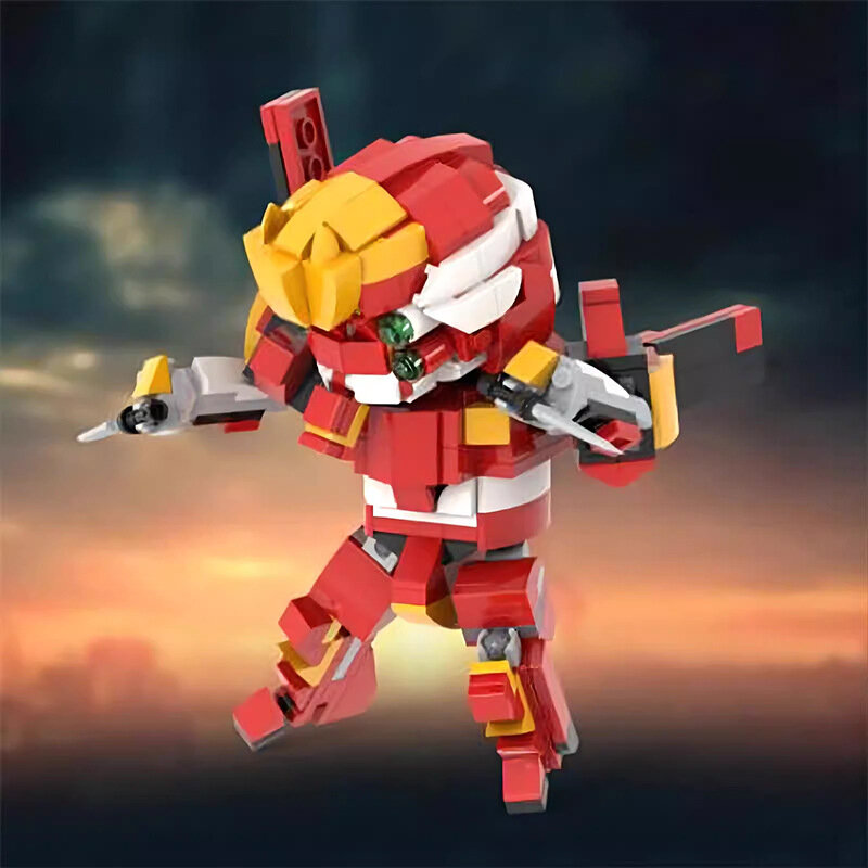 MOC-166786 экзоскелет EVA-002, собранная модель меха, строительный блок, игрушечный набор, подарок