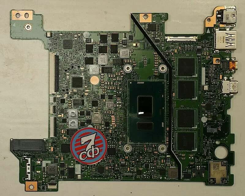 Материнская плата ноутбука Asus X406UAR i7-8550U 8 Gb X406UA