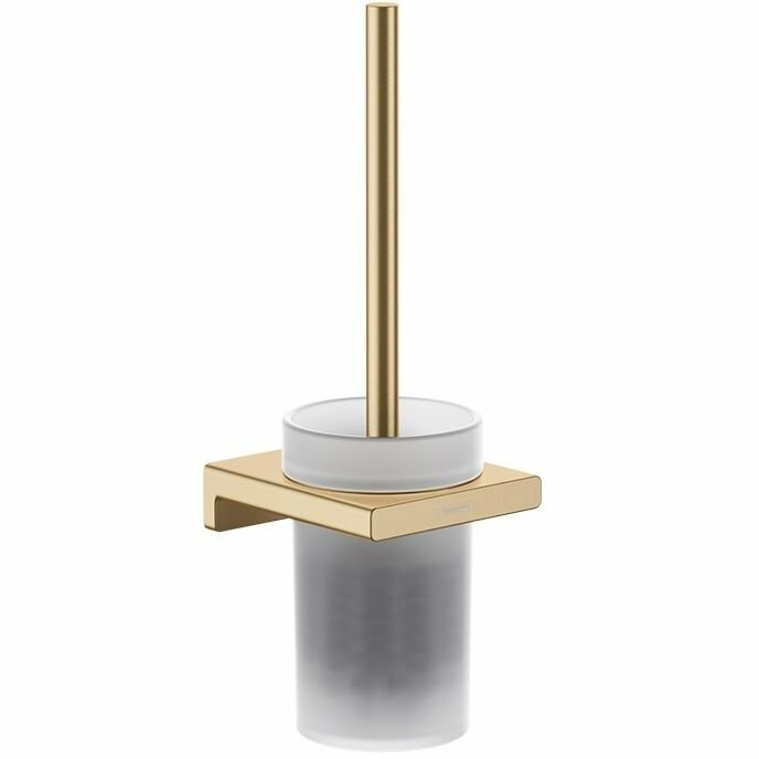 Hansgrohe AddStoris Набор для WC, настенный монтаж, цвет: шлифованная бронза