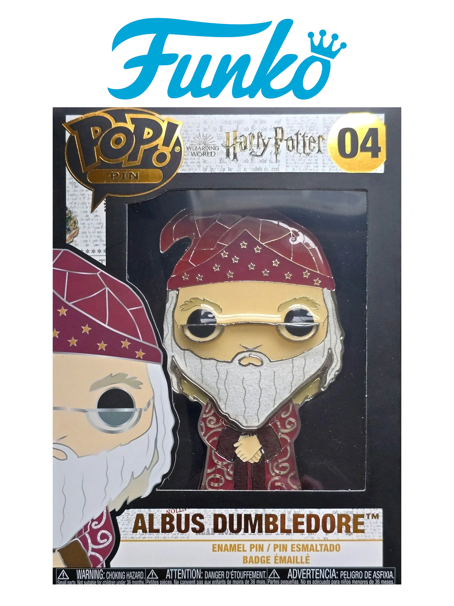 Фигурка Funko POP! Pin Albus Dumbledore (04) Harry Potter