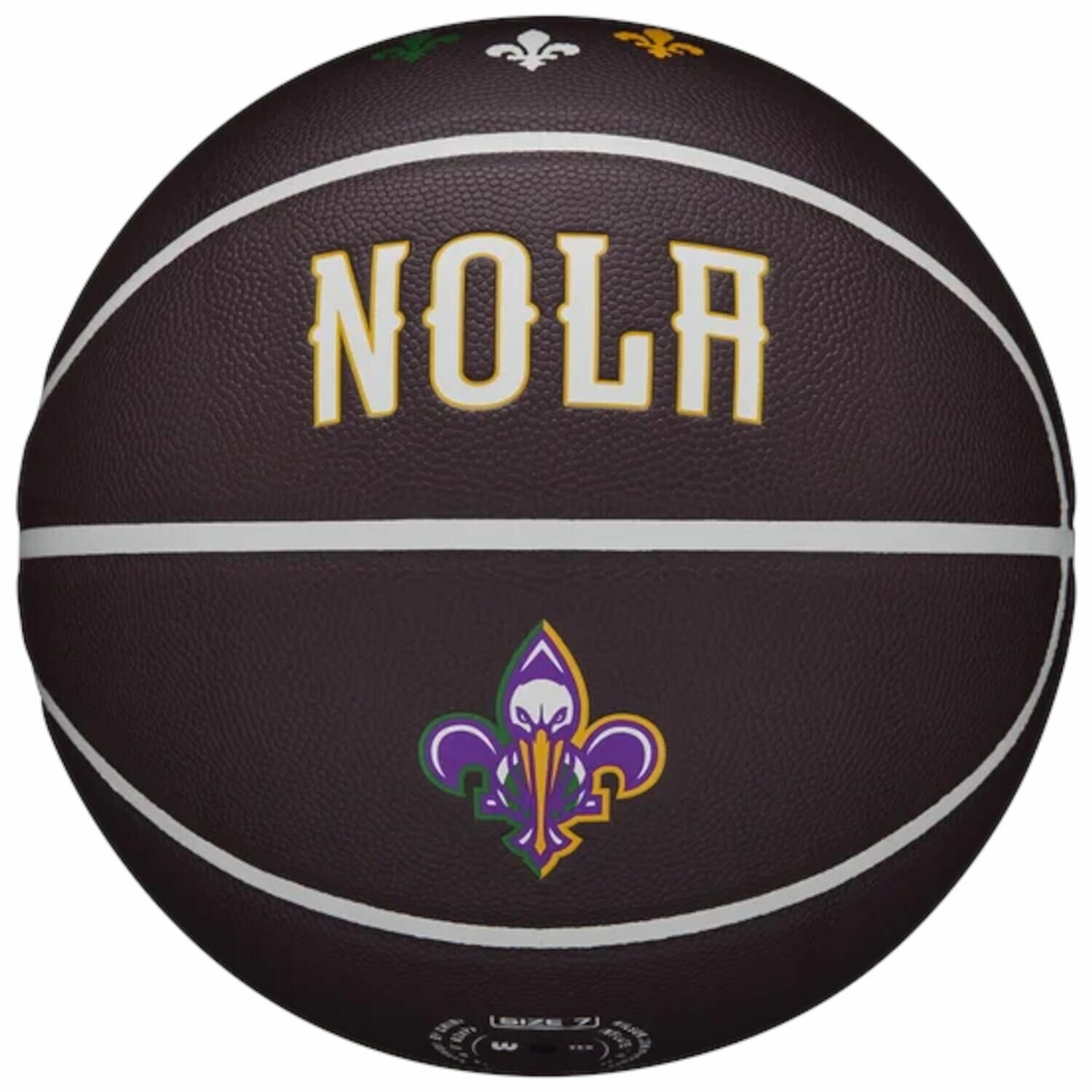 Wilson NBA Team City Collector баскетбольный мяч размер 7, Decathlon, Цвет: Коричневый, Размер: 7