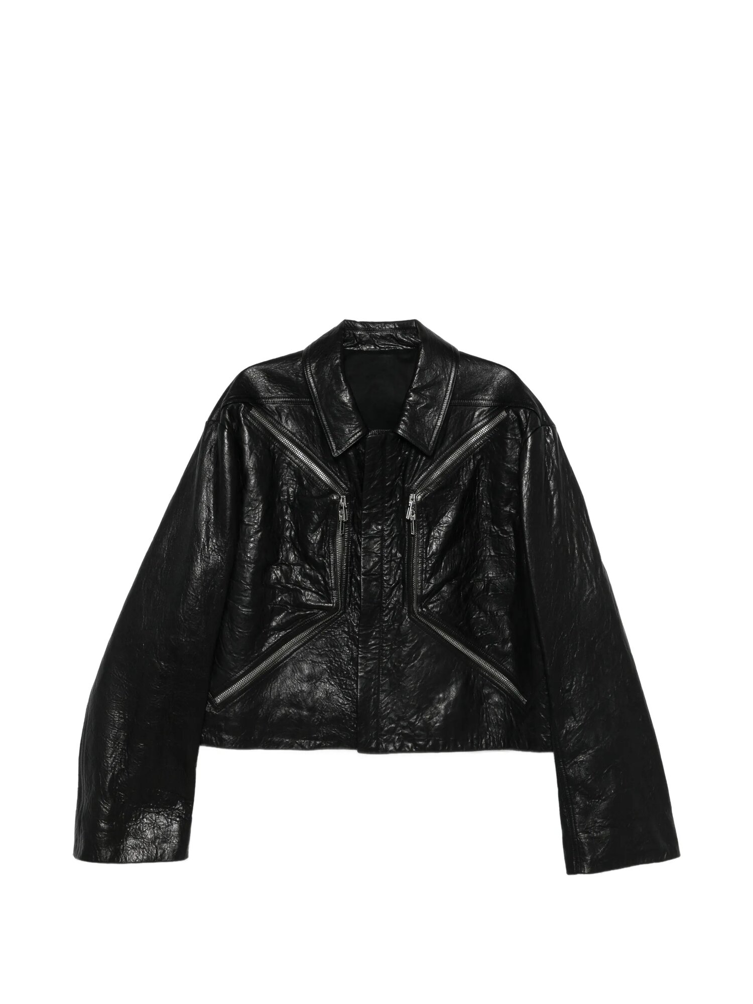 Куртка Textured-leather biker jacket