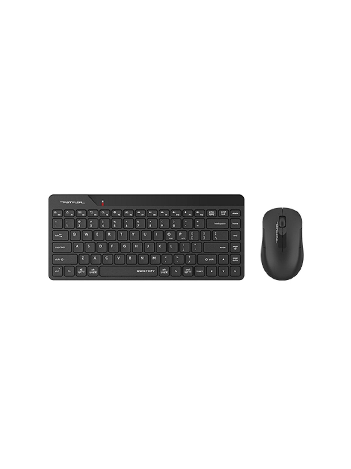 Комплект клавиатура+мышь беспров. A4TECH Fstyler FG2200 Air2 black (USB, slim) (FG2200 AIR2 BLACK)