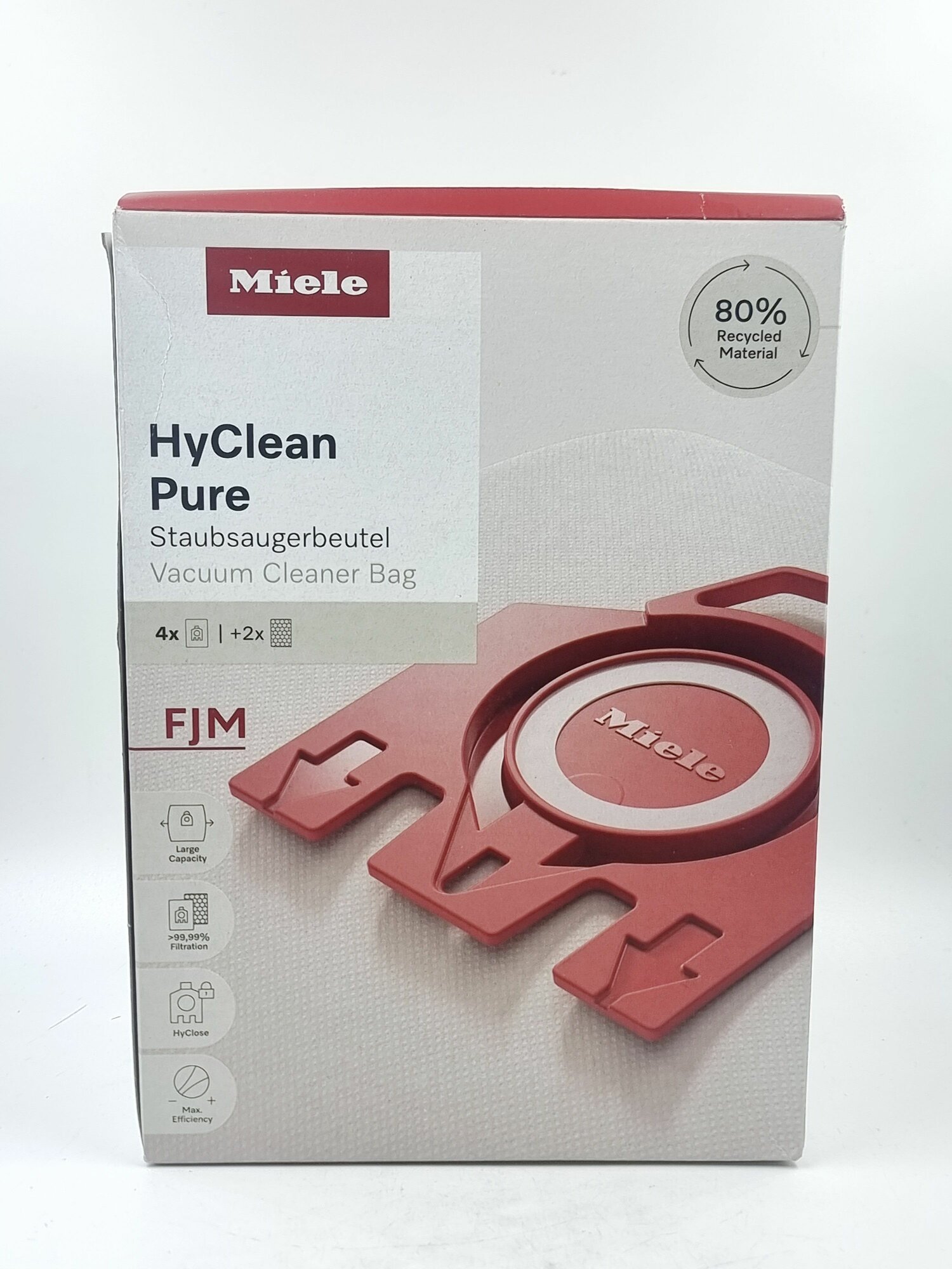 Miele FJM сменные вакуумные мешки для пылесоса (4) + фильтр защиты двигателя (1) + фильтр выхлопной (1)