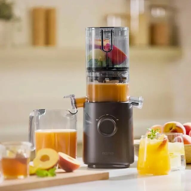 Nama Соковыжималка холодного отжима J3 Cold Press Juicer, черная