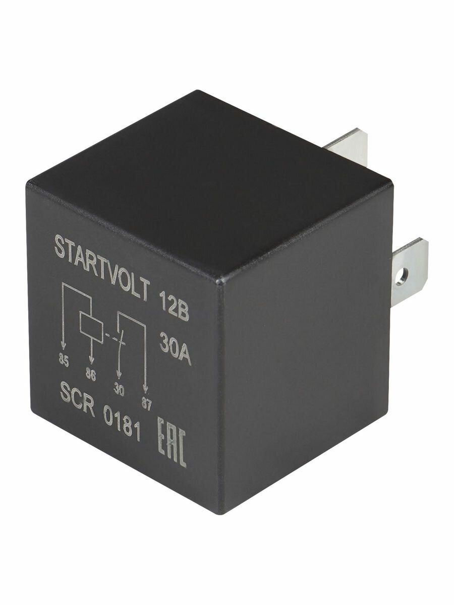 Реле 4 контакта, 12V, 30A, StartVolt SCR0181 Лада Granta, Vesta, Datsun On-do, Mi-do / Датсун