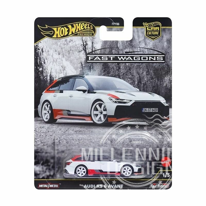 Hot Wheels FPY86 Золотая линия "Новые Универсалы" 1:64 Коллекционные литые машинки(1-Audi RS6)