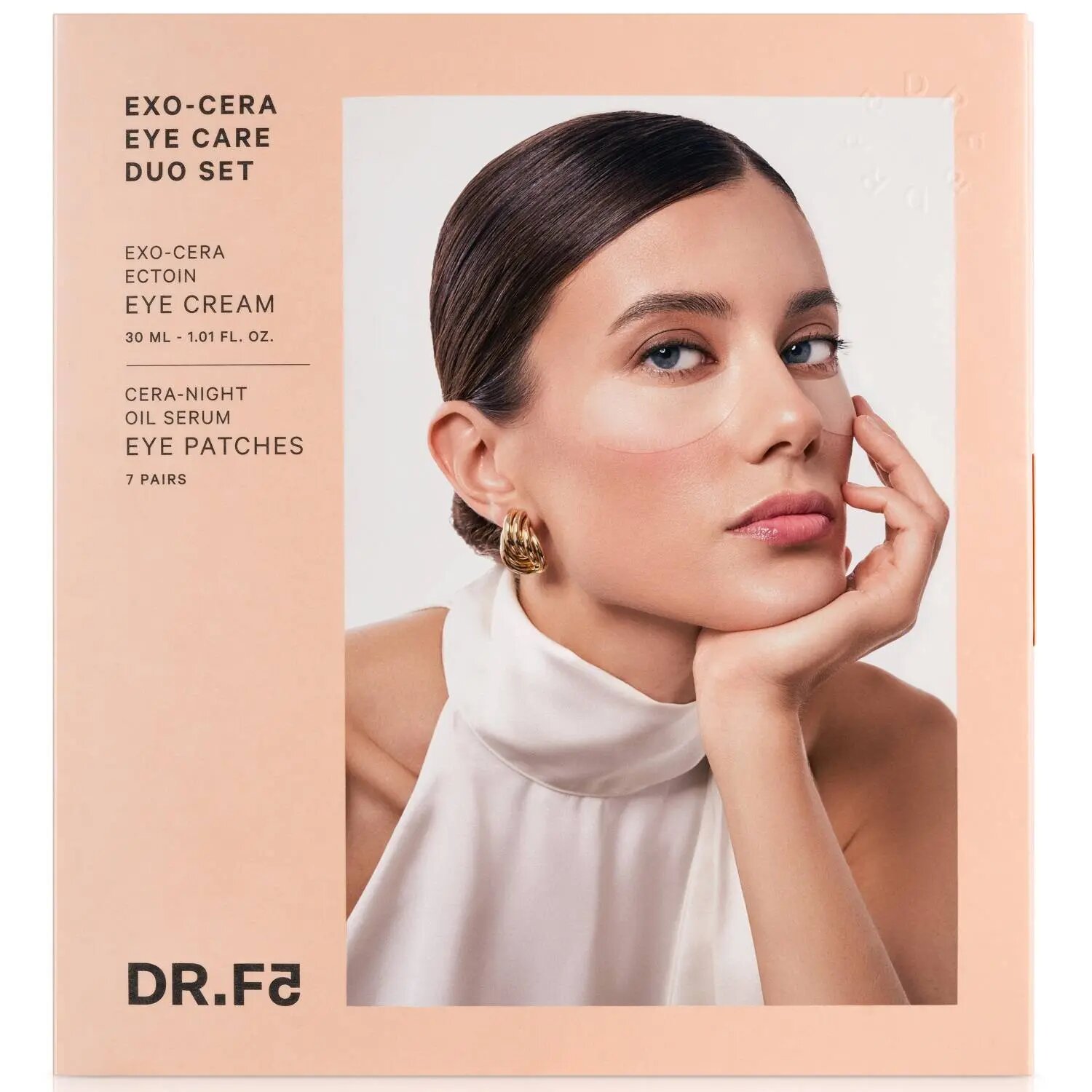 DR. F5 Набор для век: крем + ночные лифтинг патчи 7 шт