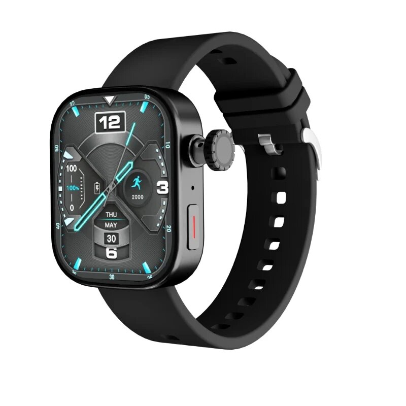 Умные часы MS10 4G черный/серебристый черный