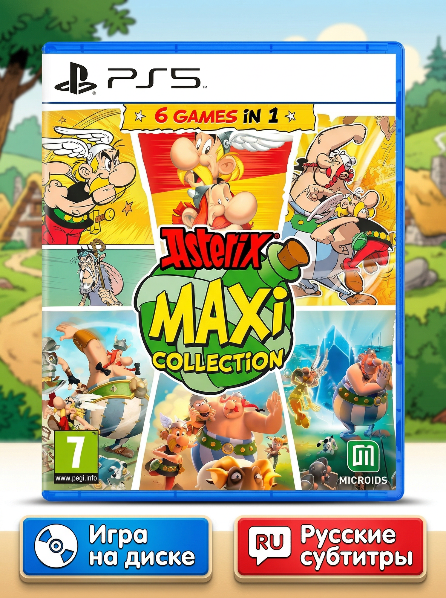 Игра Asterix Maxi Collection (PlayStation 5, Русские субтитры)