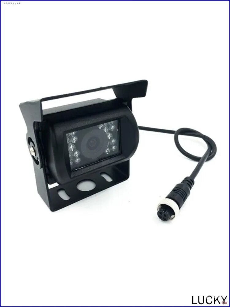 G3обширный-Водонепроницаемая 18-светодиодная автомобильная камера заднего вида совместим с парковки хода ИК-камера ночного видения автобуса, грузовика, автофургона, 12 В, 24 фургона(B)