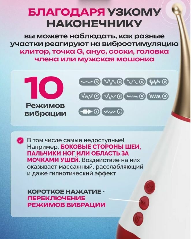 Вакуумный стимулятор для клитора точечный вибратор точки G, массаж сосков 18+.