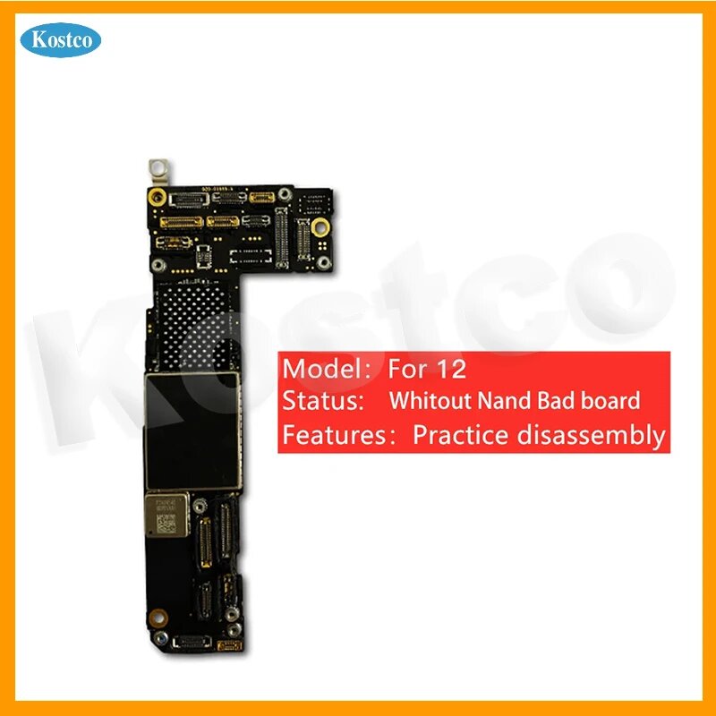 Поврежденная плохая материнская плата, подходящая для iPhone X-15 PM. Полная автономная 12