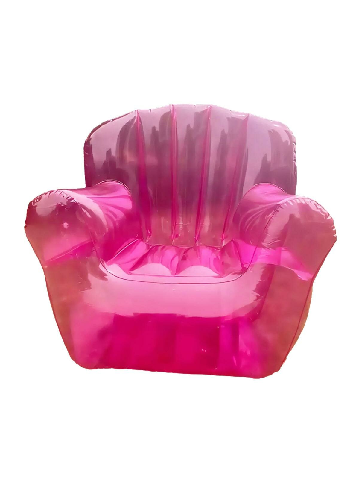 Эргономичный надувной диван с удобной опорой для спины для отдыха у бассейна