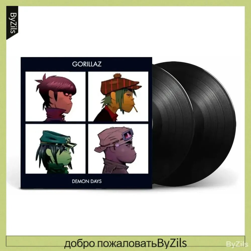 Виниловая пластинка Gorillaz - Demon Days (2LP) - Indie Rock/Зарубежный поп-рок, импортное издание
