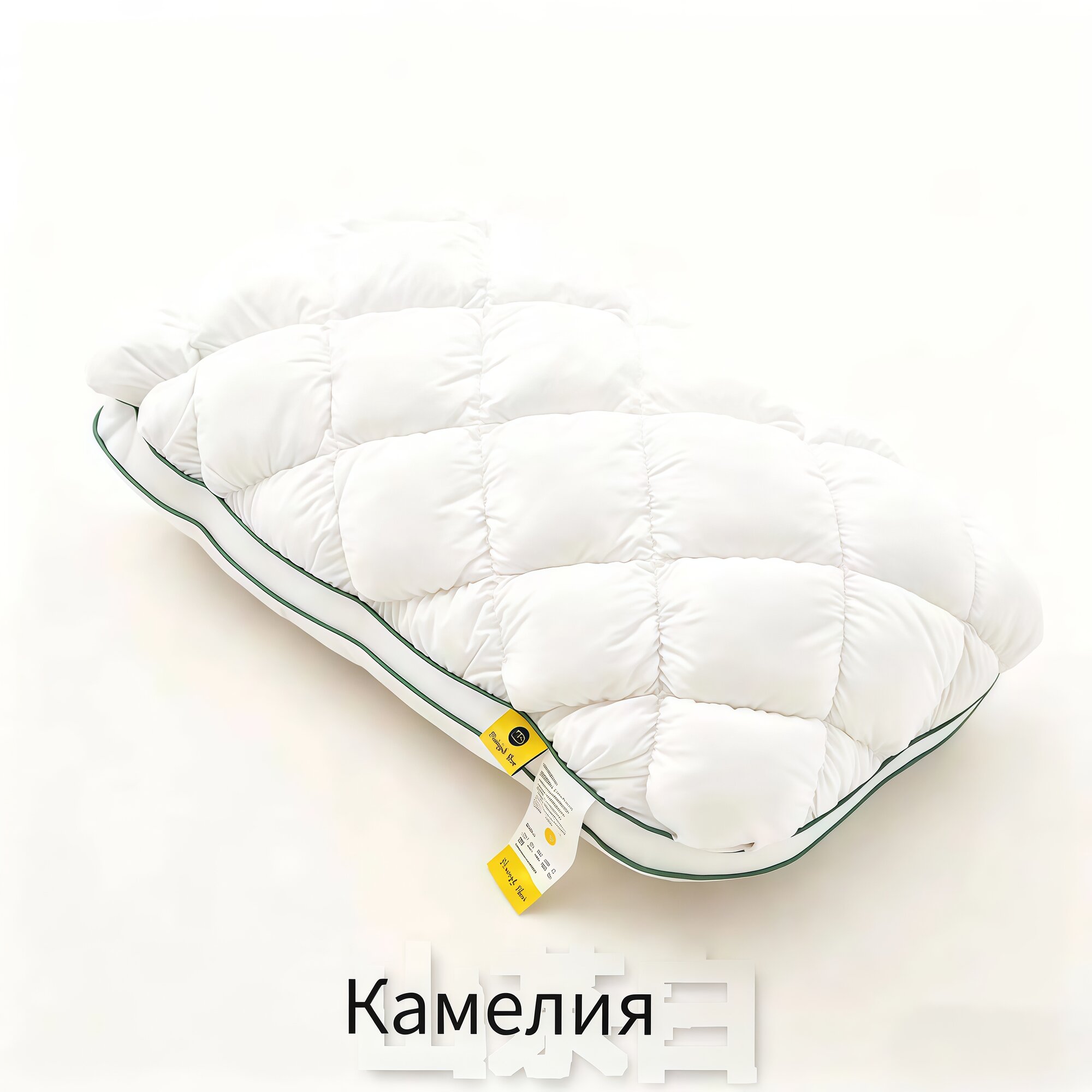 Подушка для сна Pineapple Bun, 50х70, анатомическая, Ананас, в чехле с замком