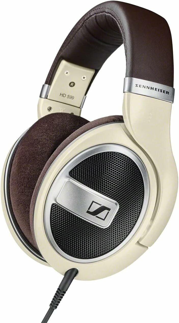 Проводные наушники Sennheiser Наушники накладные HD 599, бургунди/бежевый