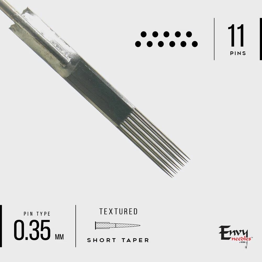 Tat Soul Тату иглы Premium ENVY Traditional Magnum Needles 1211M - 50 шт