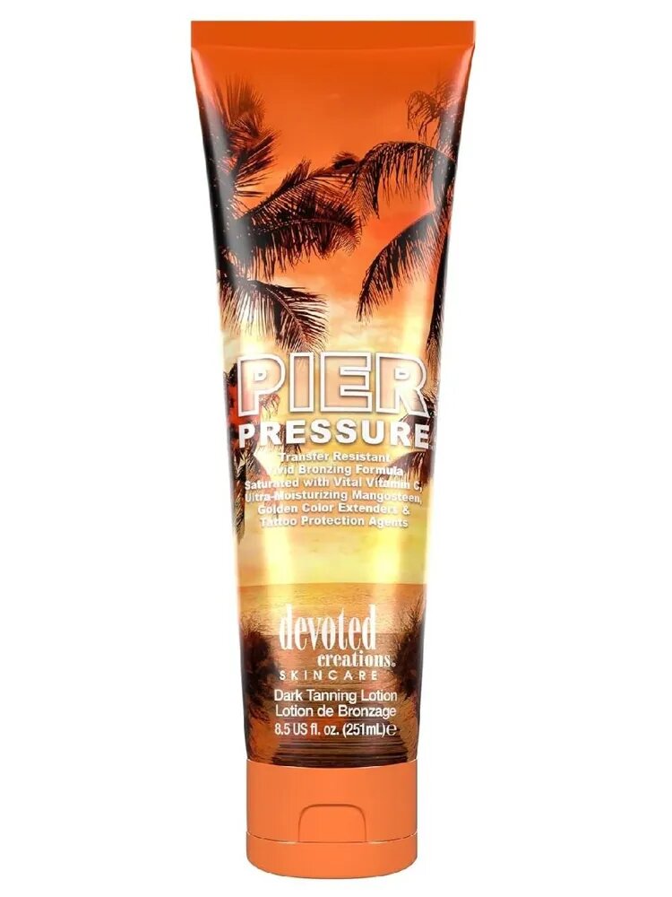 Devoted Creations Pier Pressure Dark Tanning Lotion 8.5 US fl. oz. (251mL)e