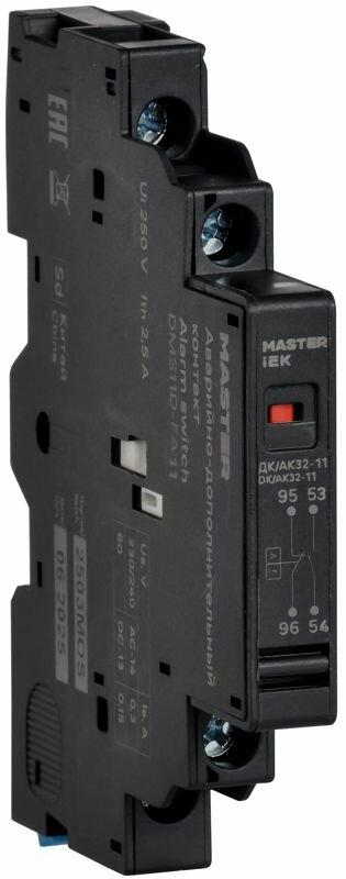 Контакт аварийный-доп. ДК/АК32-11 KARAT IEK DMS11D-FA11