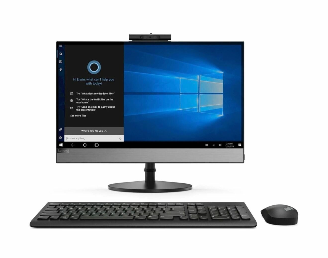 Моноблок Lenovo 22" Core i5-9400T DDR4 16GB SSD 256GB