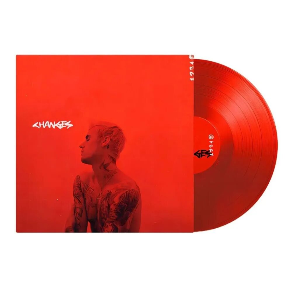 Виниловая пластинка Justin Bieber - Changes 2 x LP, Red Colored