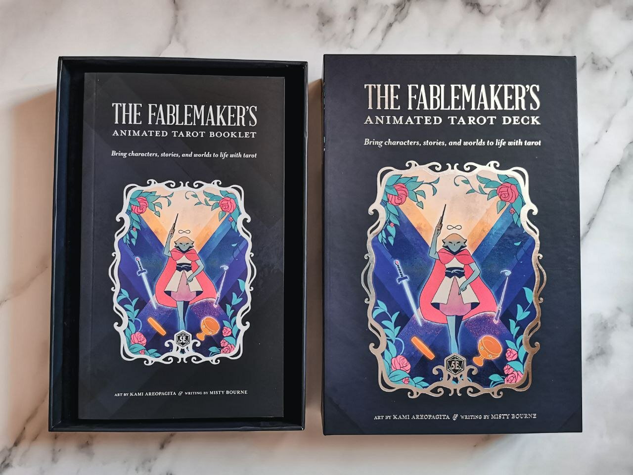 Колода U.S. Games Systems Fablemaker's Tarot Hitpoint, пластик, анимированные карты, 78 шт — фото 1