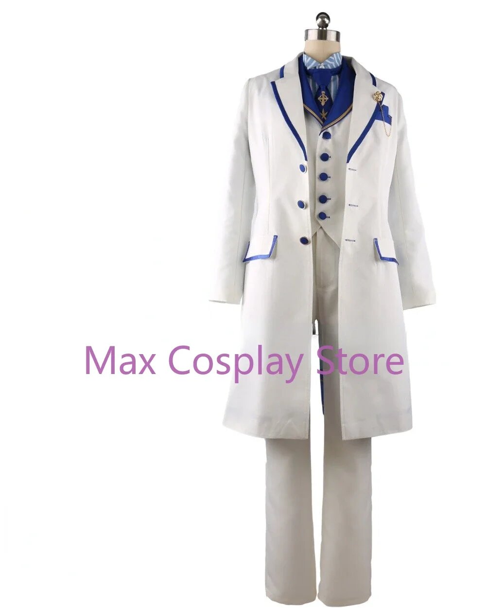 Макс Аниме FGO Saber King Arthur Косплей костюм XXL, Costume, Male