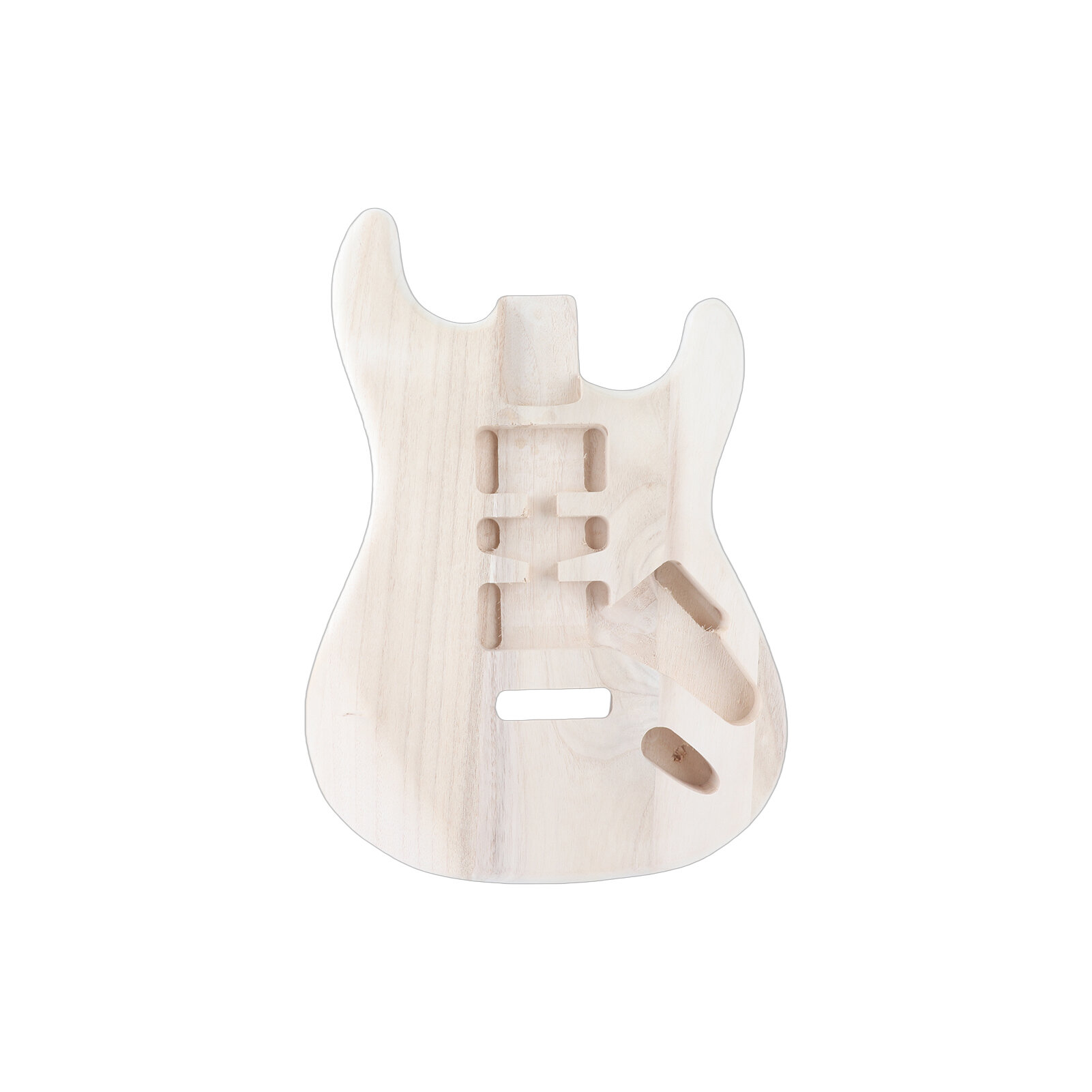 Неокрашенный деревянный корпус гитары ручной работы, запасные части для электрогитары.