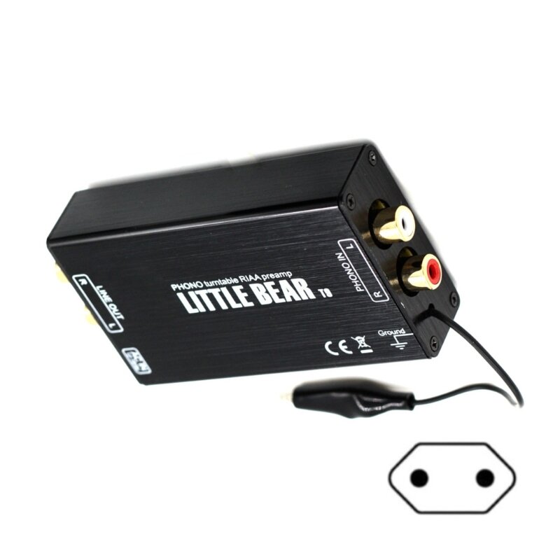 ММ Фоно Предусилитель Усилитель для поворотного стола Источник питания с низким уровнем шума Слуховое оборудование в алюминиевом корпусе