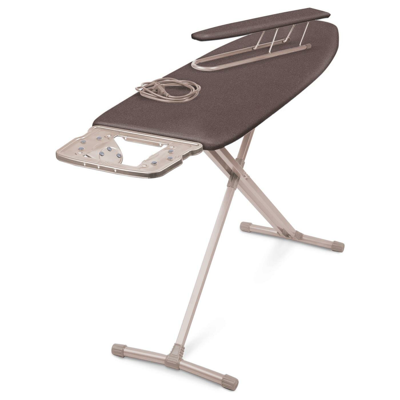 Гладильная доска Nika 10+, металл, тефлоновое покрытие, с подрукавником